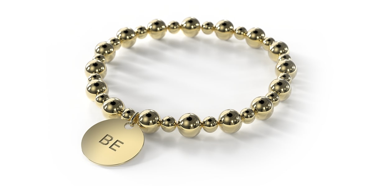 BE Beads Stretch Bracelet – Beaded Bracelet | Be. Bangles