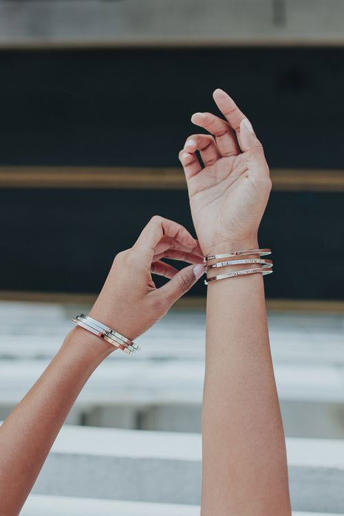 Be The Shiniest Fucking Unicorn In The Room – Stainless Steel Bangle ...